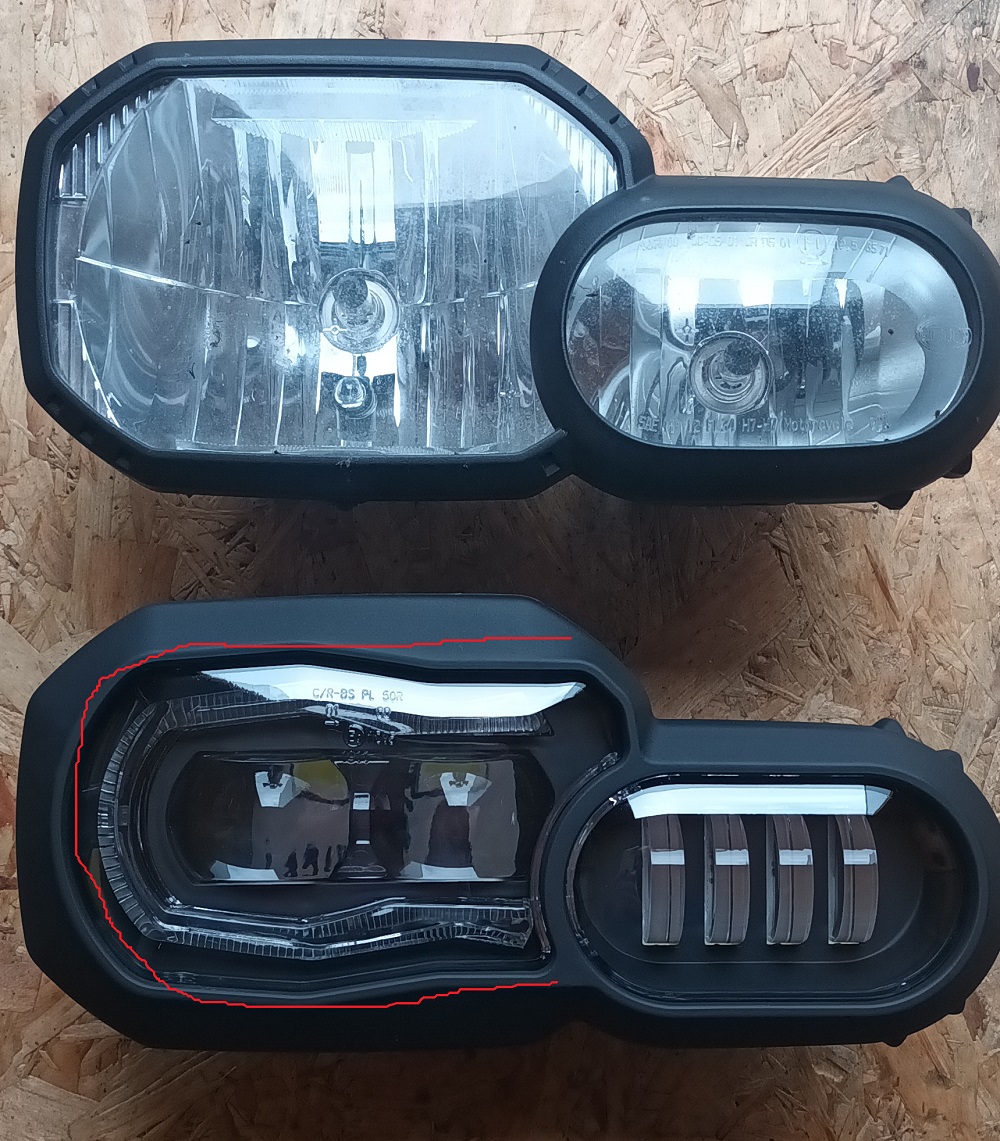 2016 F800GS - LED Headlight | UKGSer